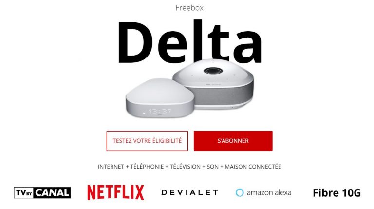 Découvrez la nouvelle Freebox Delta de Free