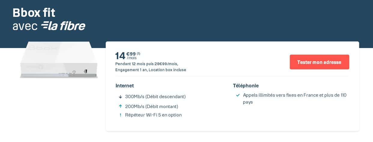 Bbox Fit Bouygues Telecom : l’essentiel des services à petit prix