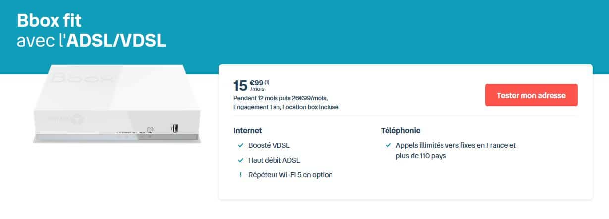 Box ADSL sans décodeur TV : comparatif RED Box et Bbox Fit