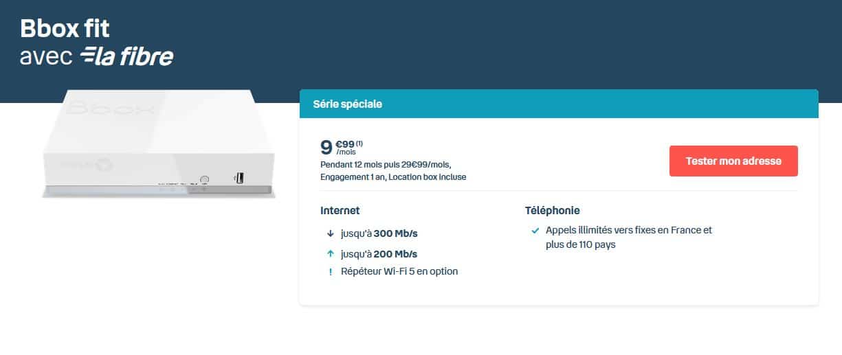 Bbox Fit Bouygues Telecom : en promo pour 9,99 €/mois jusqu’au 2 juin 2021