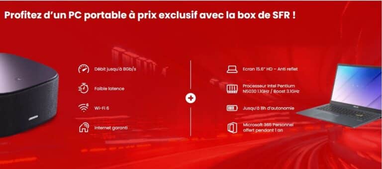 Alerte nouveauté : Box + PC, uniquement chez SFR