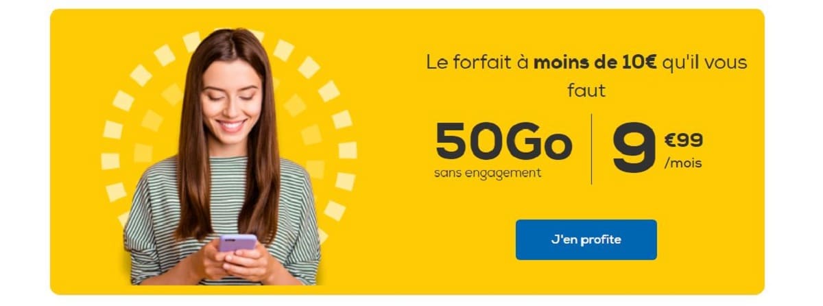 Les 3 meilleurs forfaits du réseau SFR à moins de 10 € par mois