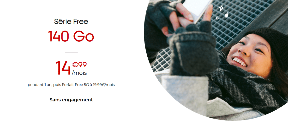 Série Free 140 Go : un forfait sans engagement à petit prix – Lemon