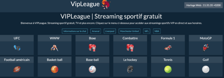 Vipleague, regarder le sport en streaming gratuitement – Lemon