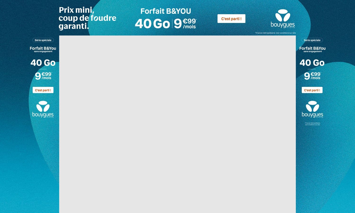 Meilleures offres de forfait mobile + téléphone à 1 euro