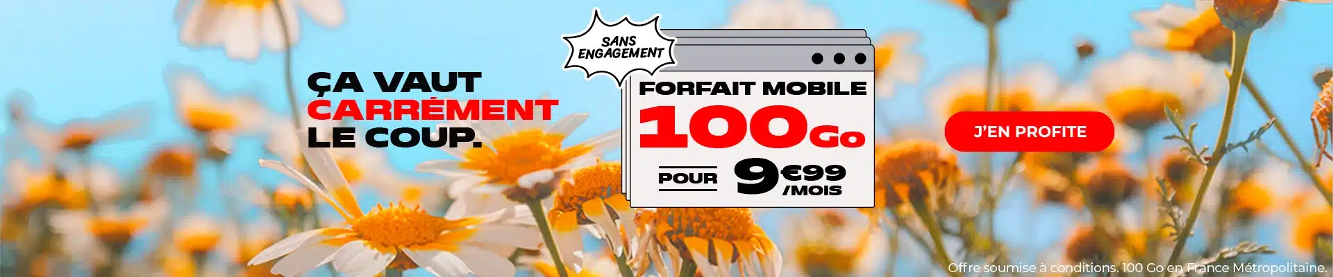 Forfait 100Go à 9,99 €/mois : à ne pas rater pour changer de forfait