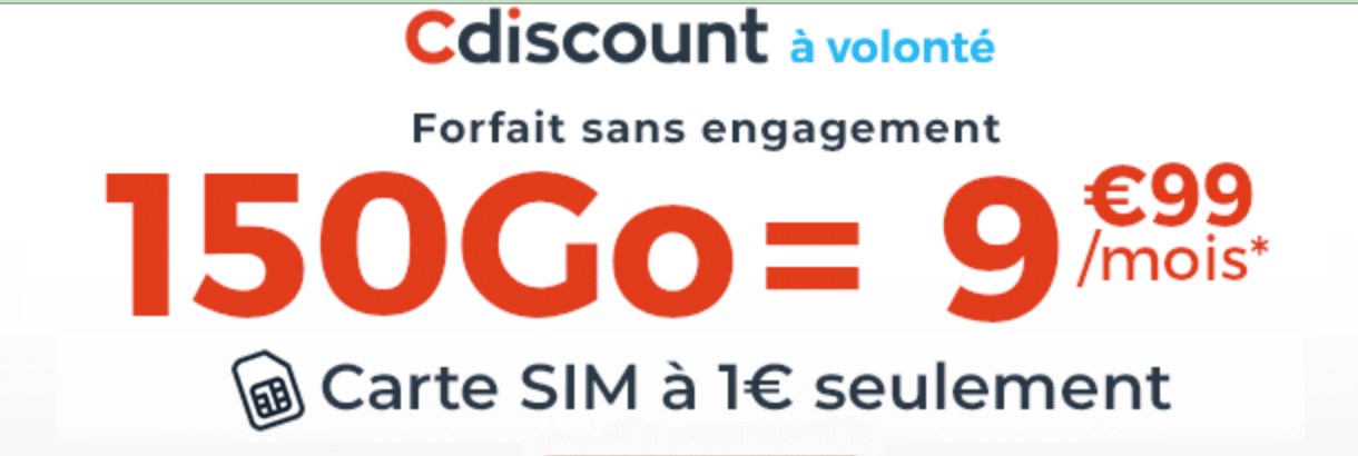 Nouveaux prix sur les forfaits Syma, Prixtel et Cdiscount Mobile