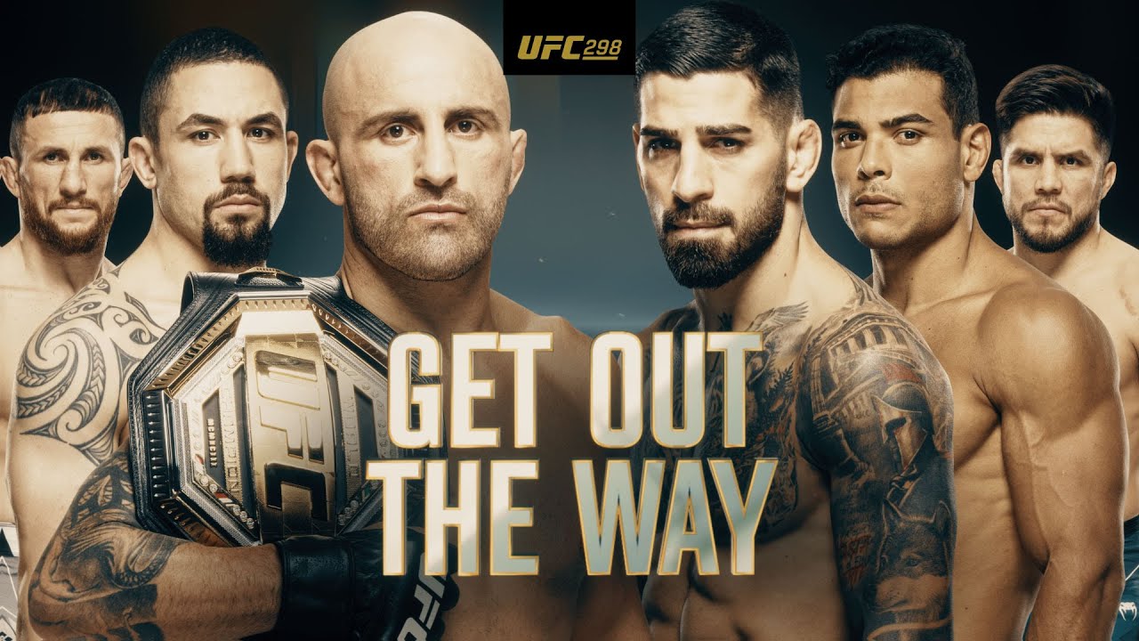 UFC 298 – Volkanovski vs Topuria (Un des combats les plus attendus de ...