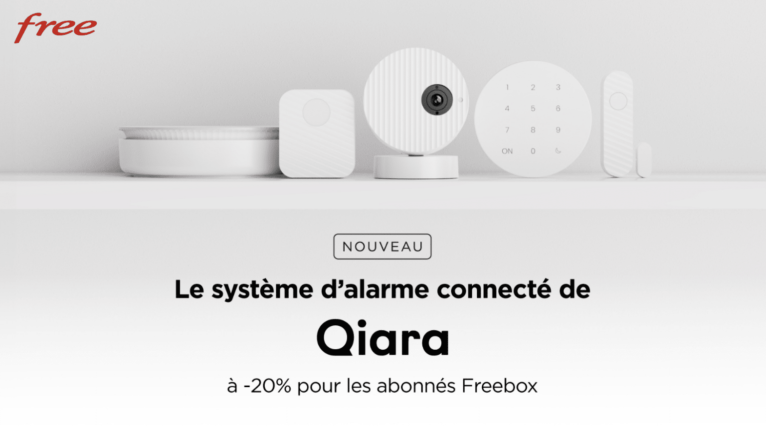 Free sort son système d'alarme connecté nouvelle génération pour les ...