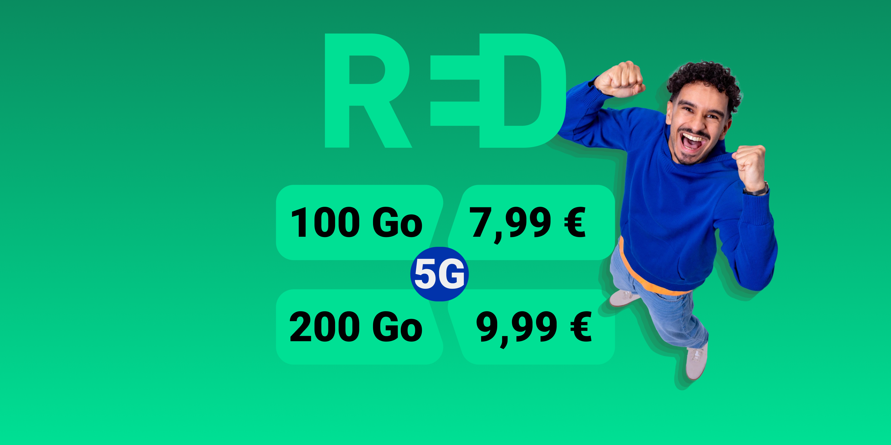 RED relance ses offres avec deux forfaits 100 et 200 Go – Lemon